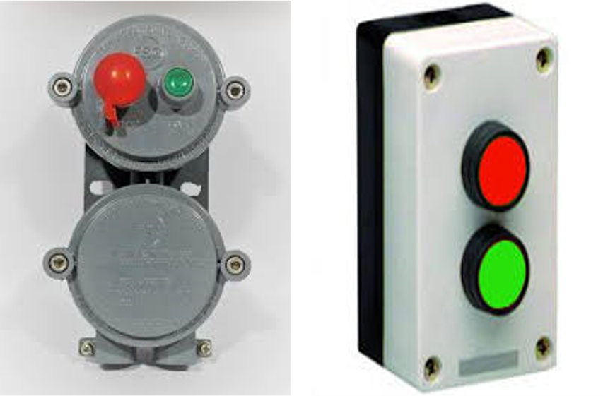 Start/Stop/Emergency Stop Pushbutton