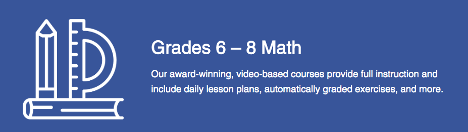 Krazy Kuehner Days: Thinkwell Homeschool - 6th to 8th Grade Math ...