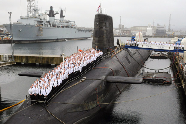 Submarine Matters: Mutiny? on HMS Vigilant nuclear missile submarine.