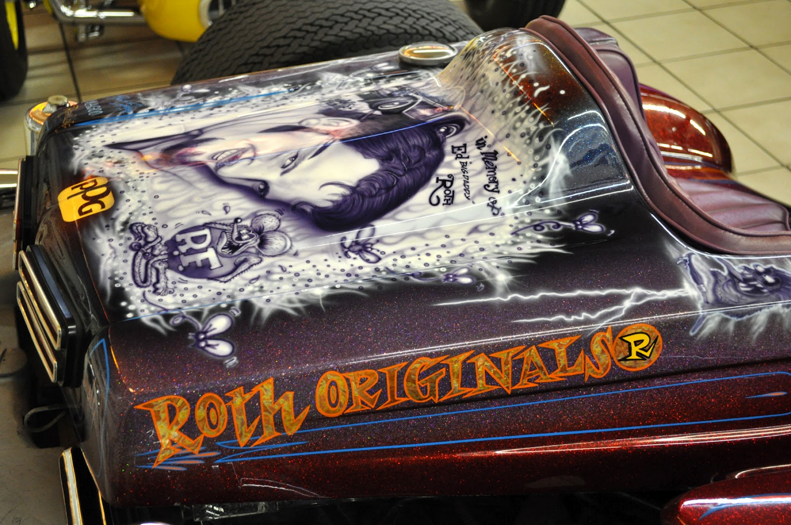 Just A Car Guy: Ed "Big Daddy" Roth tribute trike and tribute car are ...