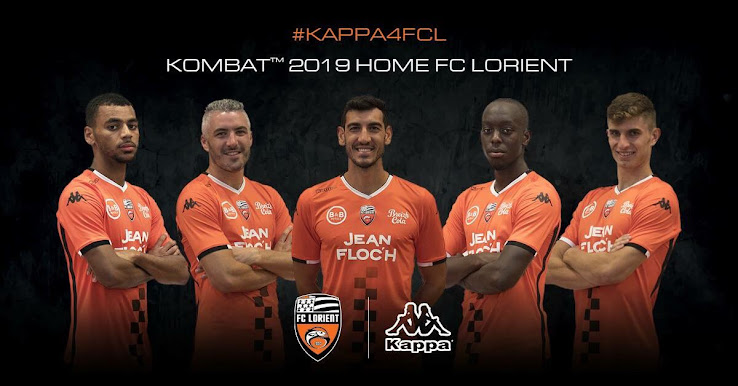 FC Lorient Home Kit 18-19 Revealed - Footy Headlines