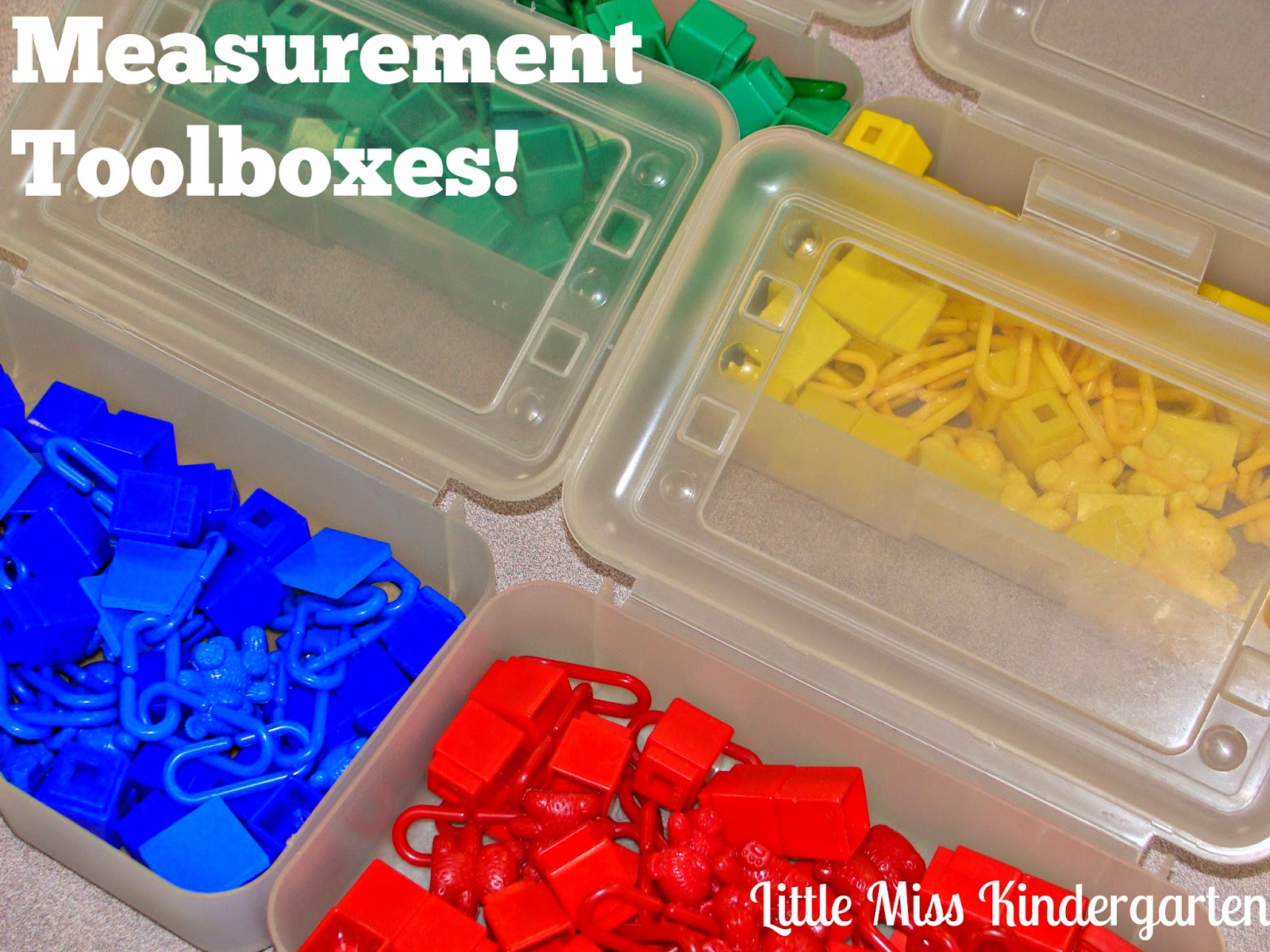 Measurement Toolboxes Freebie! | Little Miss Kindergarten - Lessons ...