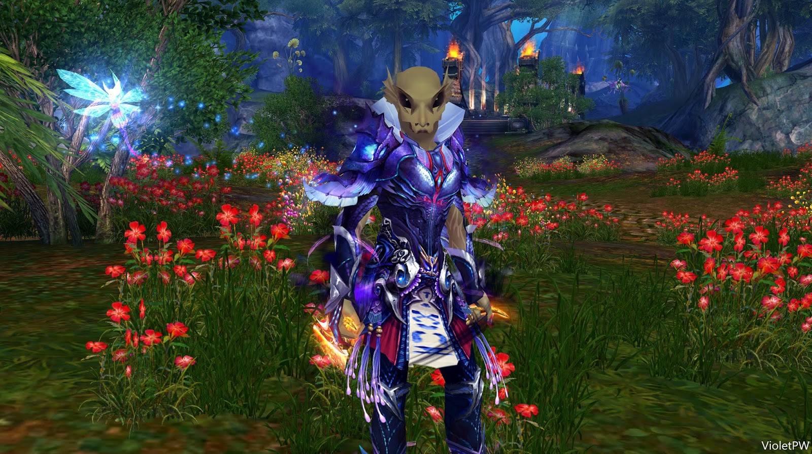 Yokebone Male PS/AS Alien - Violet PW