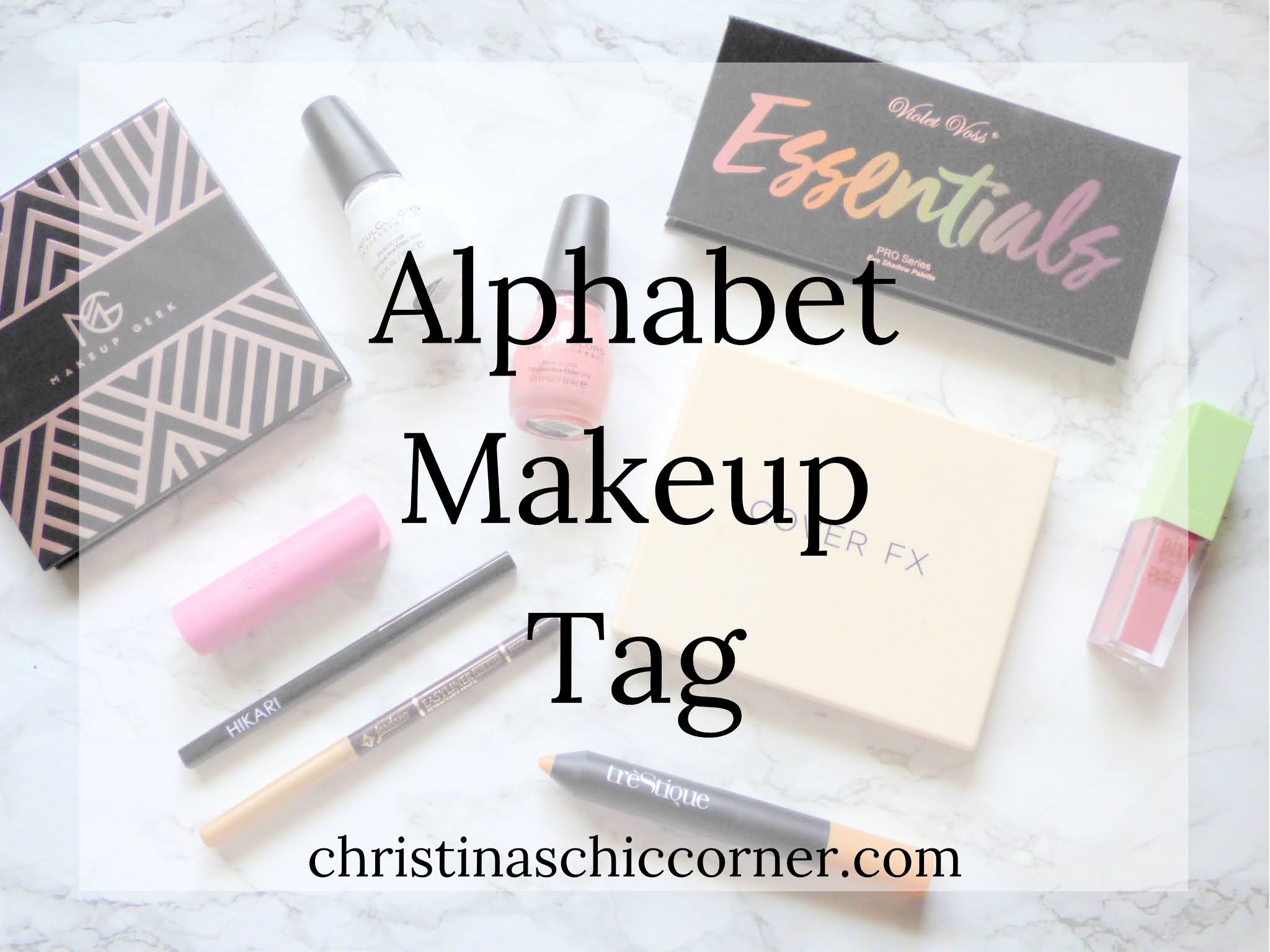 Alphabet Makeup Tag