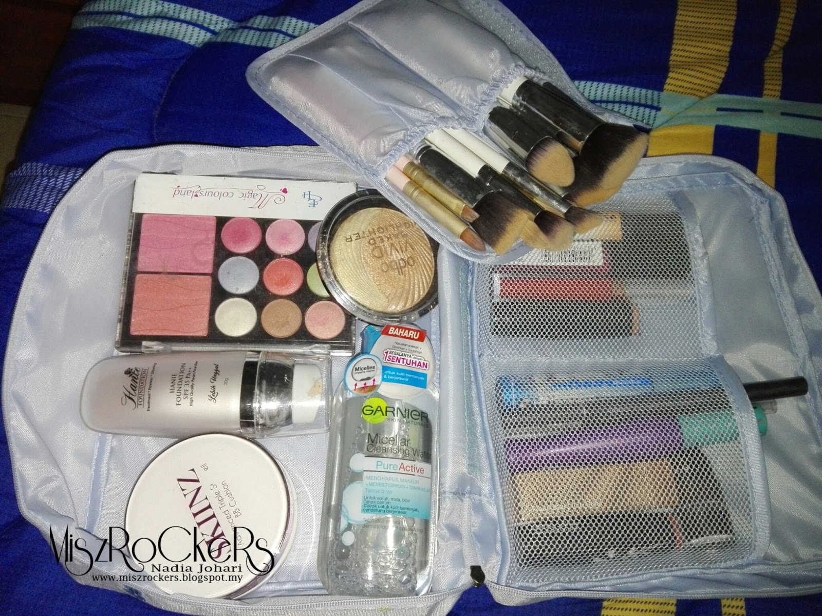 POUCH TRAVEL KIT BEG MULTIPOUCH SESUAI DIJADIKAN BEG MAKEUP TRAVEL ...