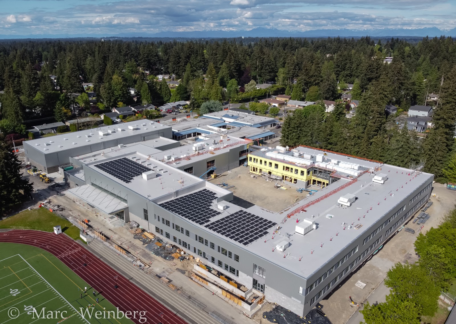Shoreline Area News: Progress on the new Einstein Middle School