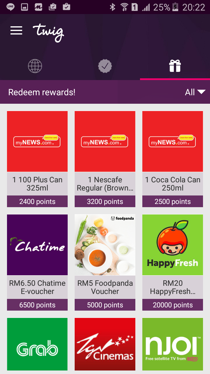 Twig app to earn point and redeem rewards[Updated]