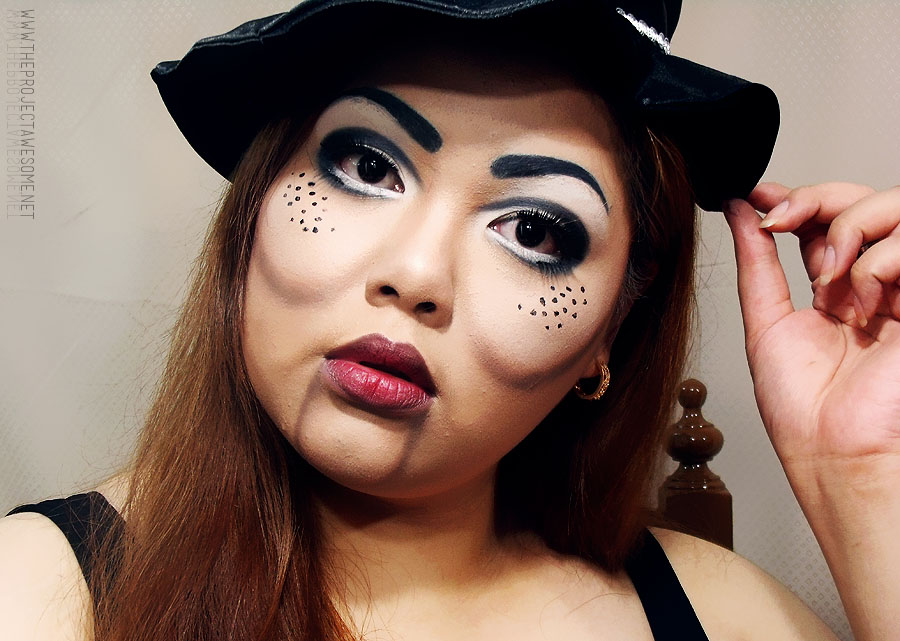 The Project Awesome: Ventriloquist Dummy Inspired Makeup
