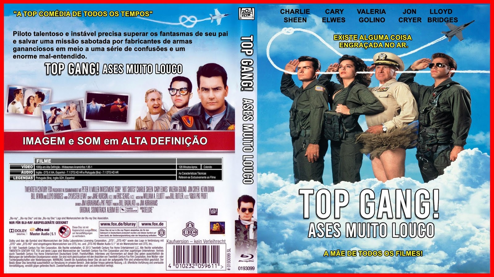 CAPAS DVD-R GRATIS: Top Gang! - Ases Muito Loucos (1981) - Blu Ray
