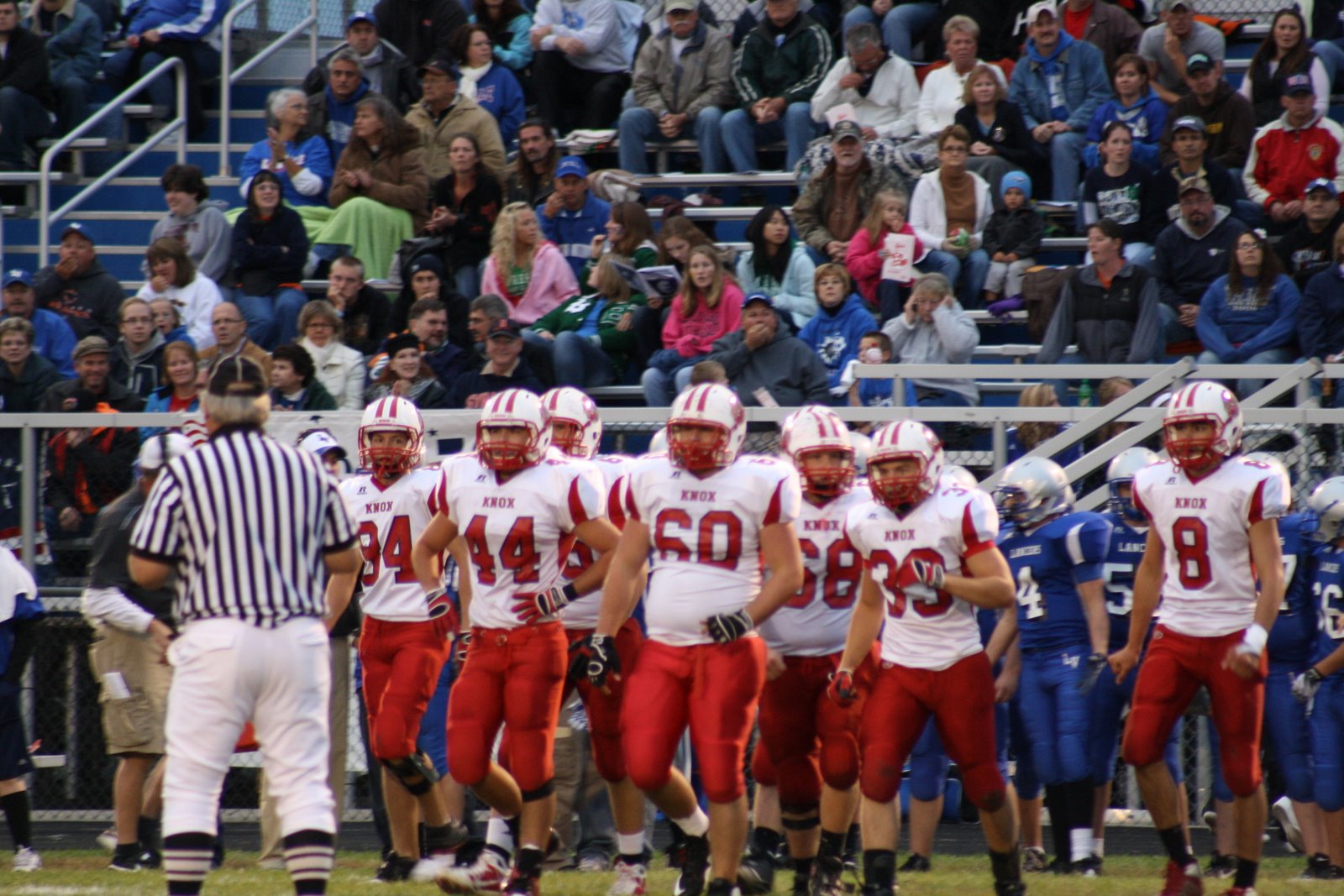 Knox High School: Football Win for Redskins!