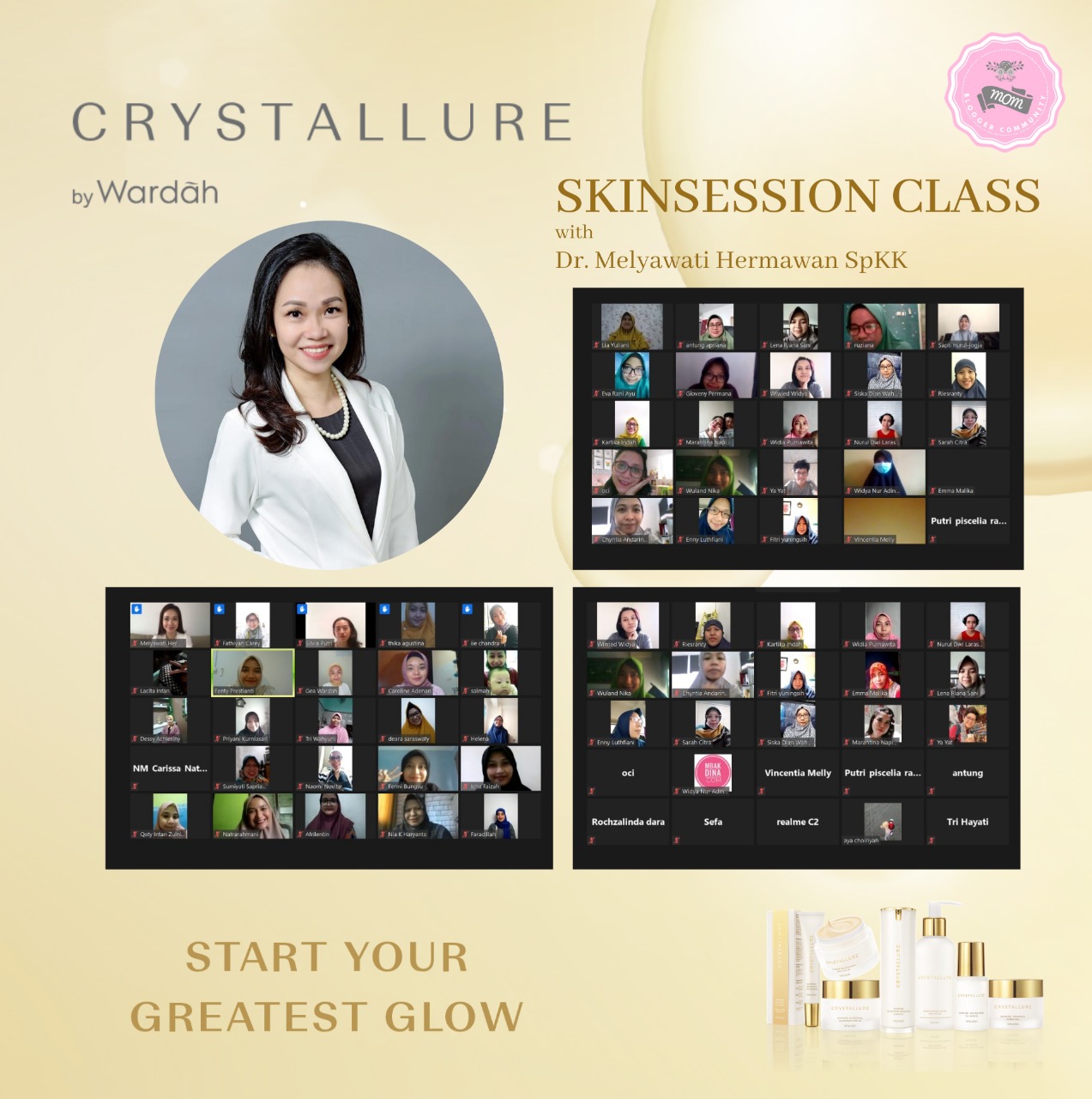 Serunya Ikut Skinsession Class Crystallure by Wardah - Kamar Kenangan ...