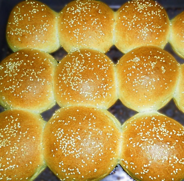 Баловство на кухне: Hamburger Buns (булочки для гамбургеров)