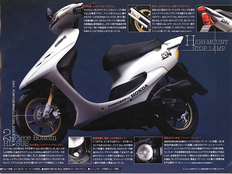 Honda Dio Italia: Honda AF34 Dio Zx