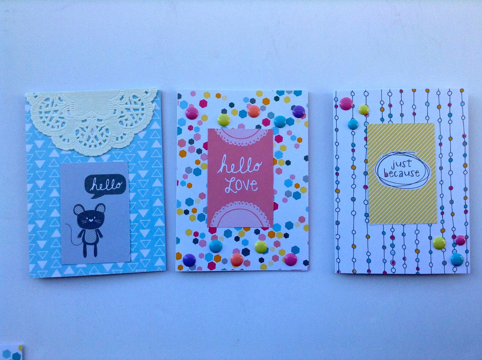 The Emi Times: Nine Handmade Cards Using My Girl Collection Pack