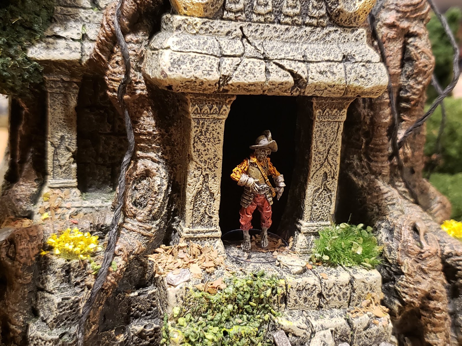 Back To The Tabletop: Undead Conquistadors With Contrast Paint