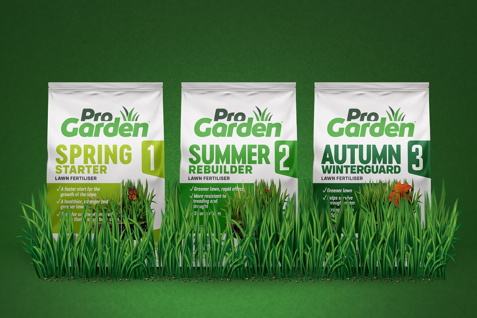 Pro Garden Lawn Fertilizers – Packaging Of The World