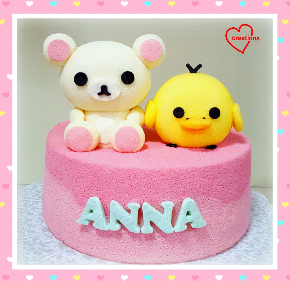 Loving Creations for You: Korilakkuma and Kiritori Strawberry Yoghurt ...