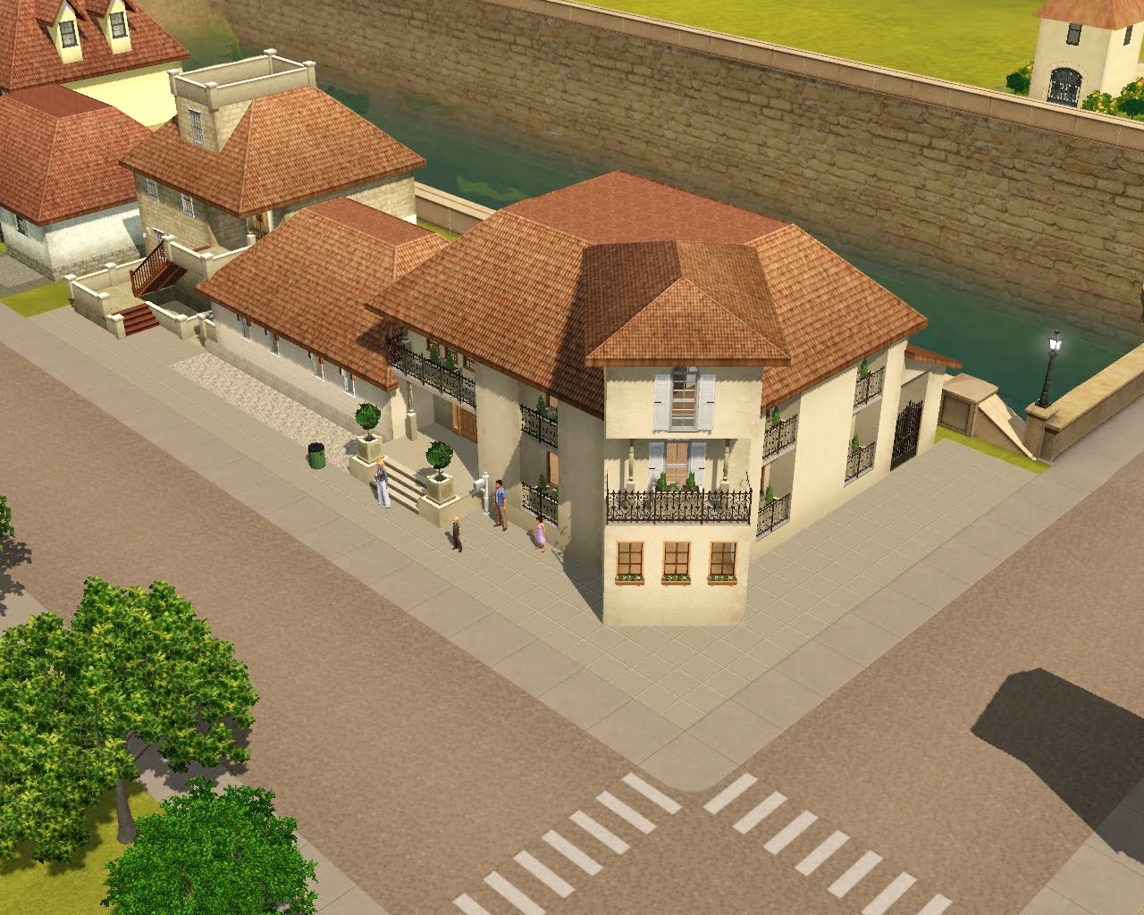 Summer's Little Sims 3 Garden: Champs Les Sims (The Sims 3: World ...