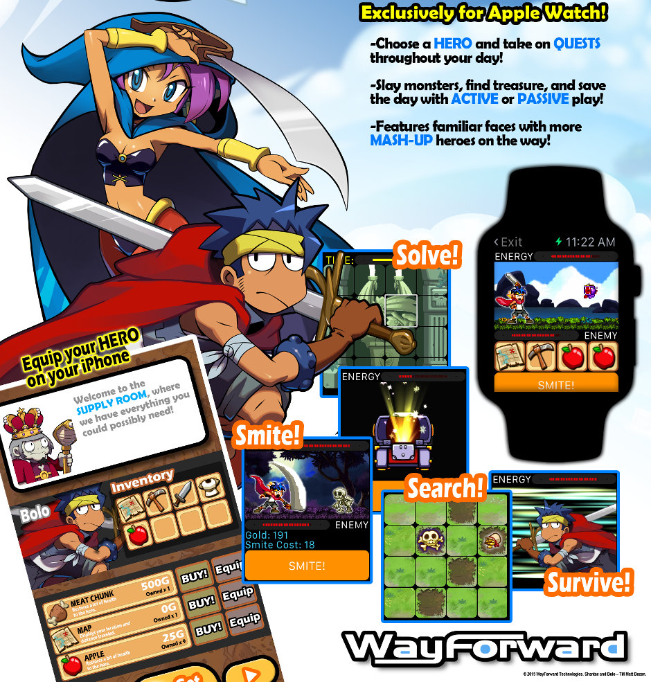 Conheça Watch Quest!, o primeiro exclusivo de Apple Watch - GameBlast