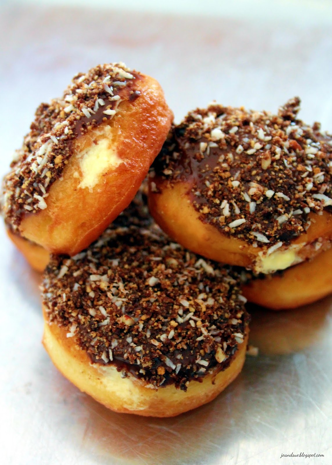 Jo and Sue: Nanaimo Bar Donuts