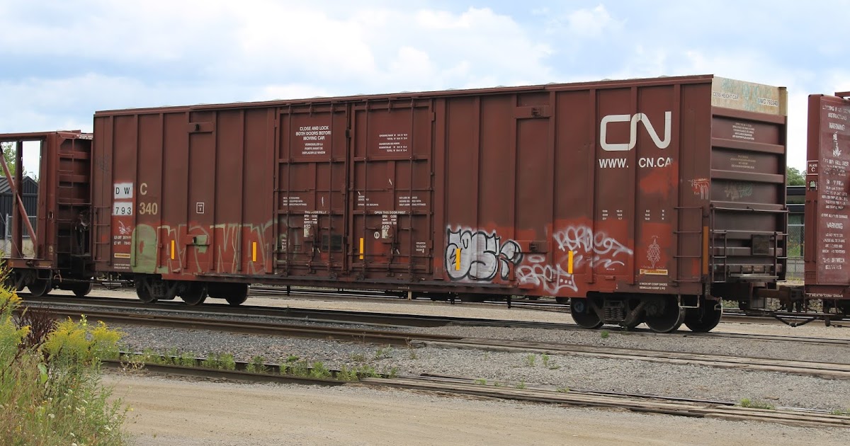 JSSX Railway: High Cube CN Boxcar