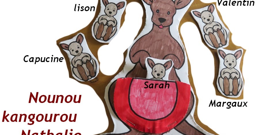 Nathalie Assistante Maternelle: Les kangourous