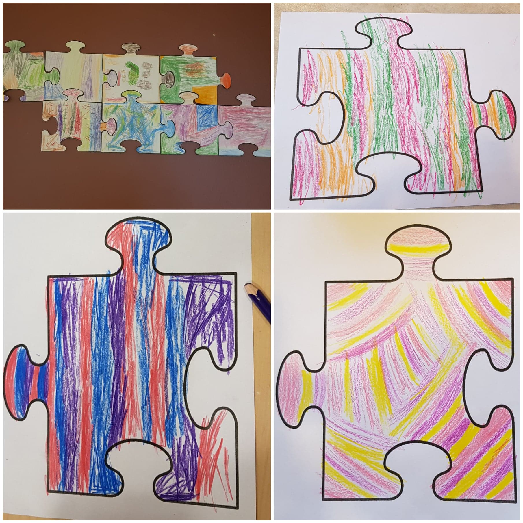 Luna: Veckoplanering v. 4 och verksamhetsbilder