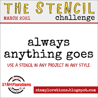 STAMPlorations™ Blog: March Stencil Challenge