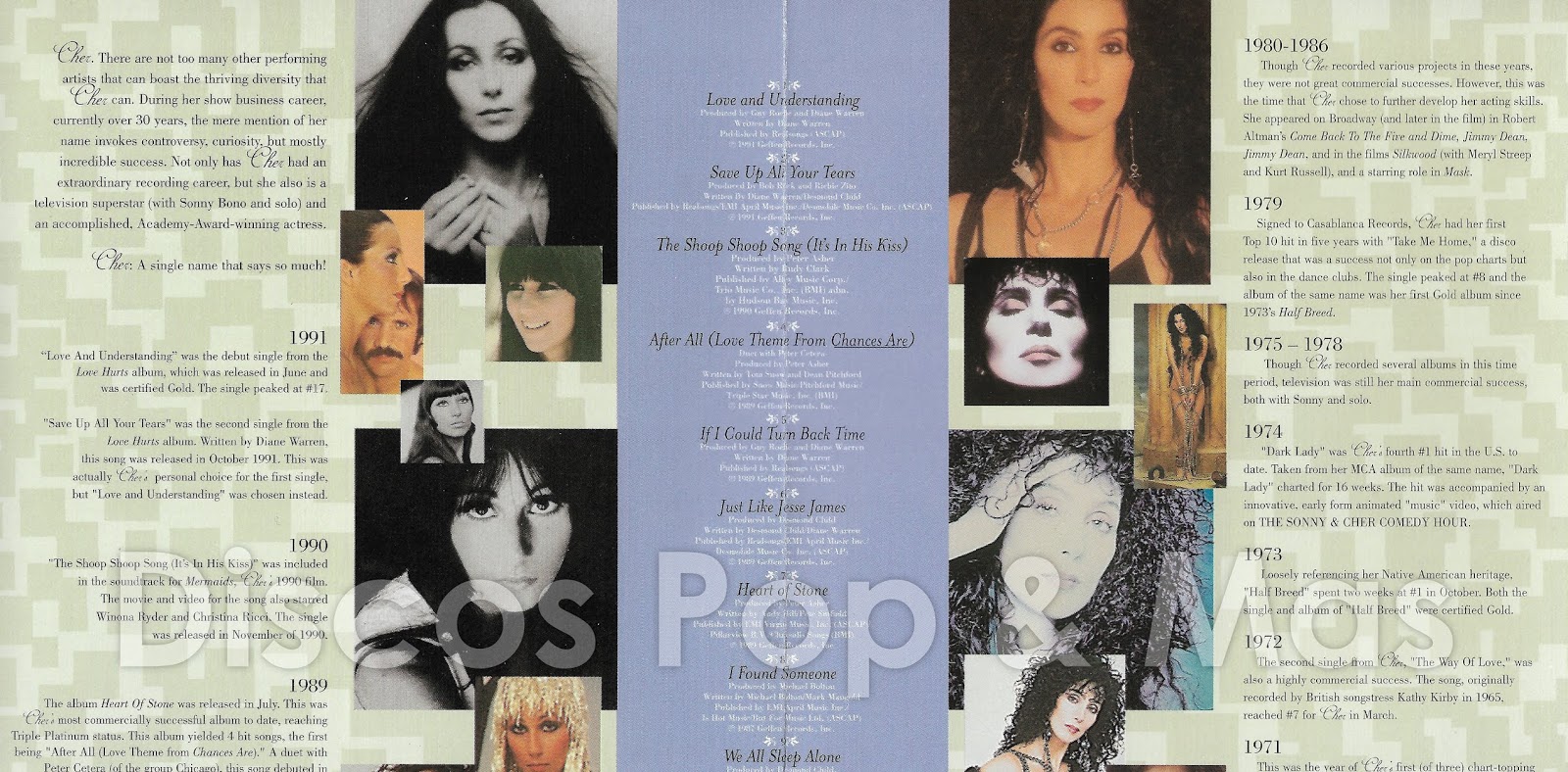 Discos Pop And Mas Cher If I Could Turn Back Time Chers Greatest Hits