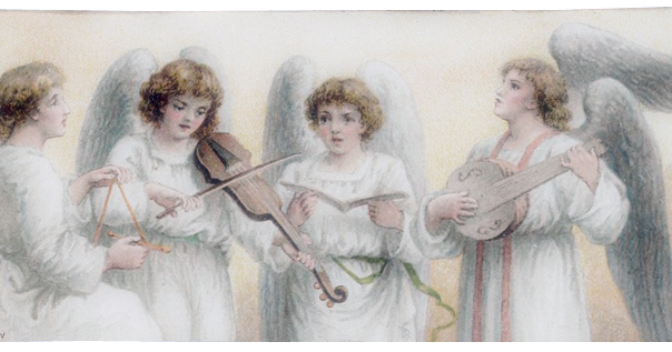 A band of angels banner | Christian Clip Art Review