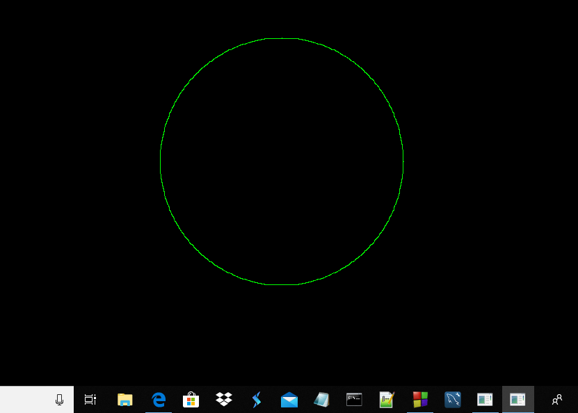 Codelybrary Opengl Drawing A Circle In C