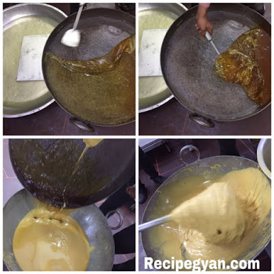 Patisa recipe |Manufacturing of patisa |How to make patisa or sohan ...