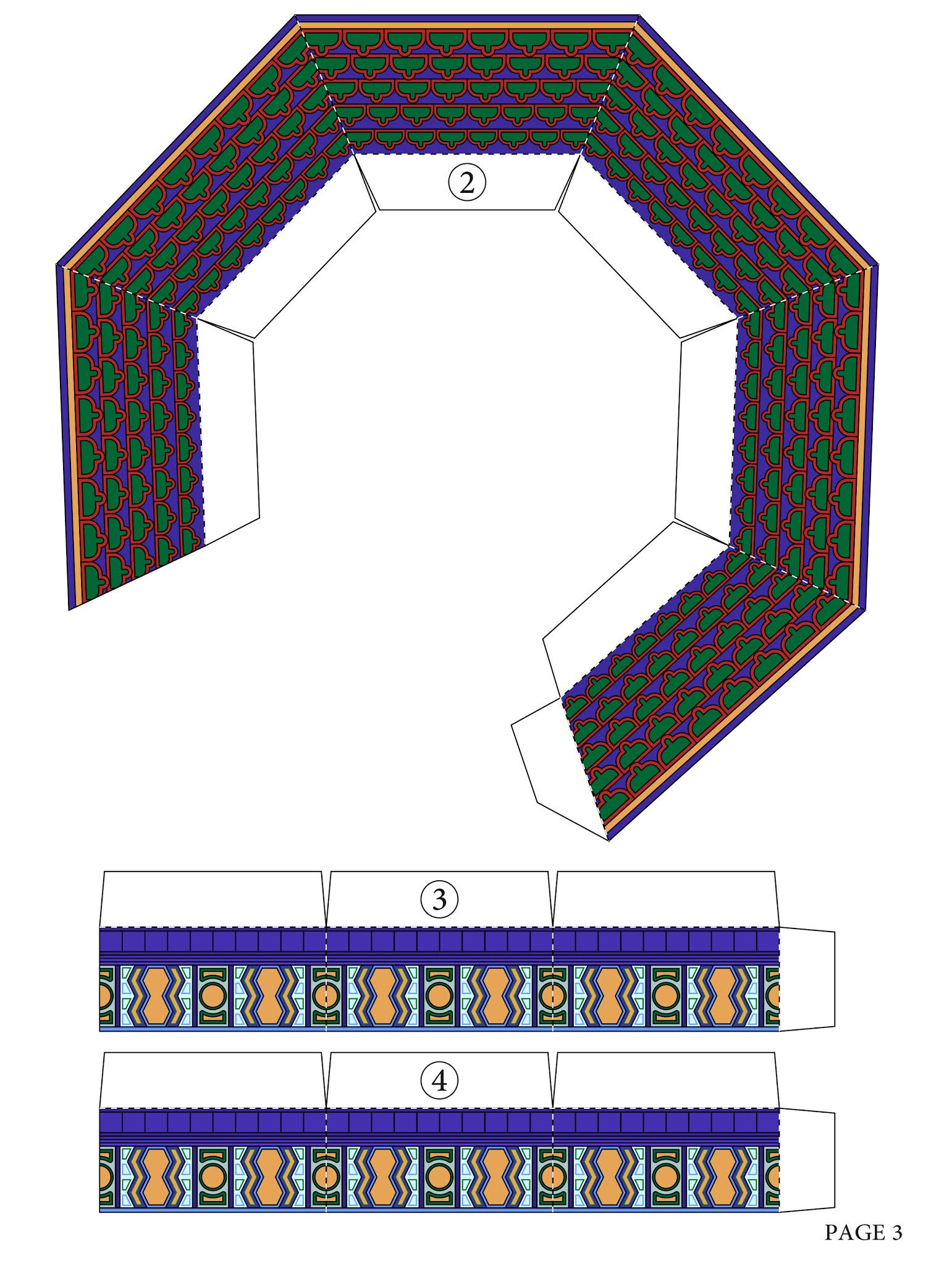 PORTFOLIO: papercraft instructions