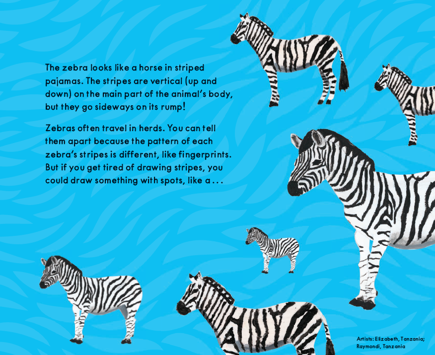 Carol Baldwin's Blog: Lions & Cheetahs & Rhinos OH MY! Animal Artwork ...