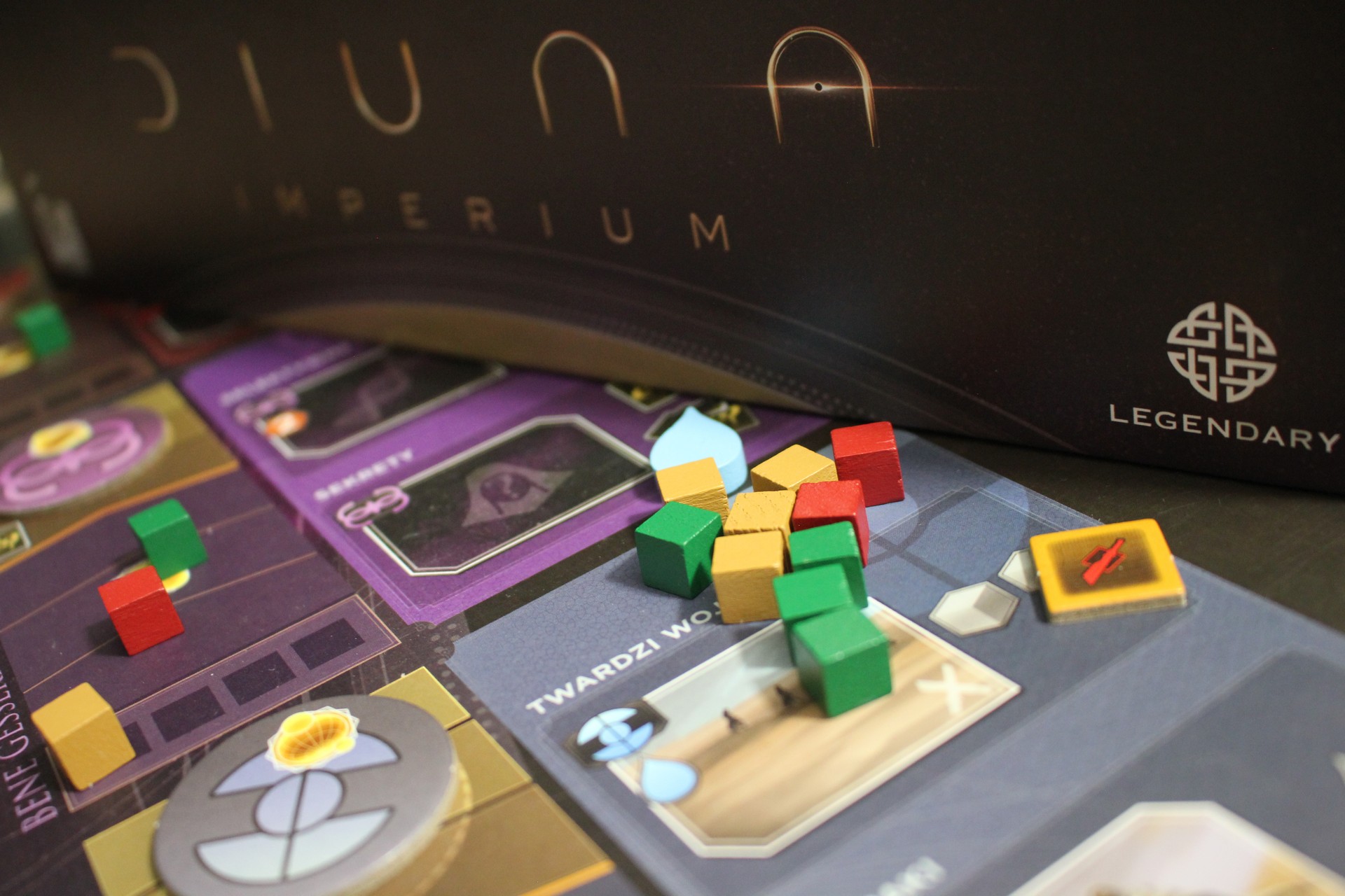 Diuna: Imperium - worker placement i deck building na sucho. Recenzja