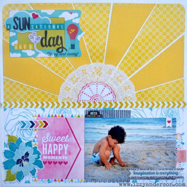 Write Snap Scrap: Sun Ray Tutorial: My Creative Scrapbook