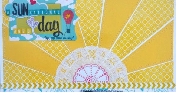Write Snap Scrap: Sun Ray Tutorial: My Creative Scrapbook