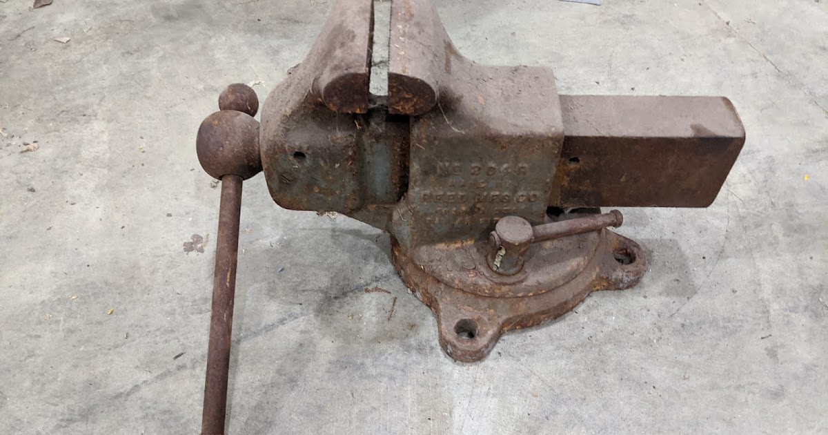 Matt's Workshop: Reed 204R Vise Restoration