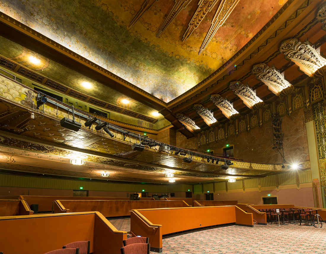 Los Angeles Theatres: Wiltern Theatre: auditorium