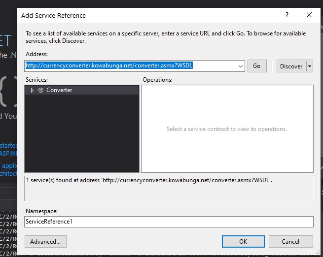 Servicio web en ASP.NET MVC Paso a paso
