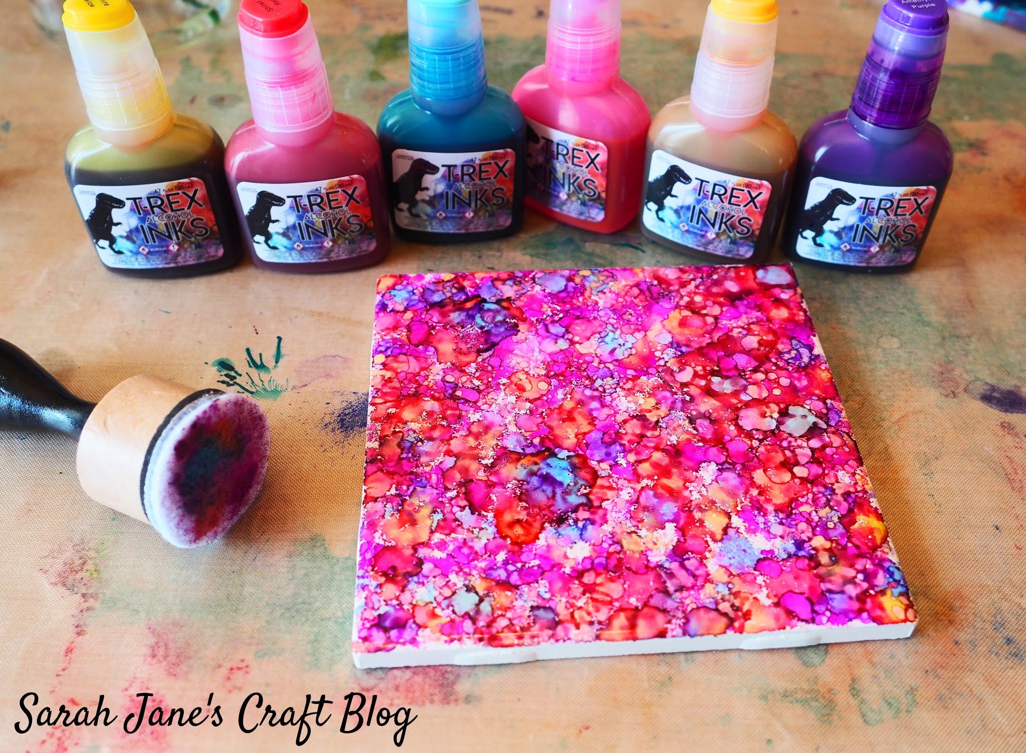 T-Rex Alcohol Inks: First Impressions