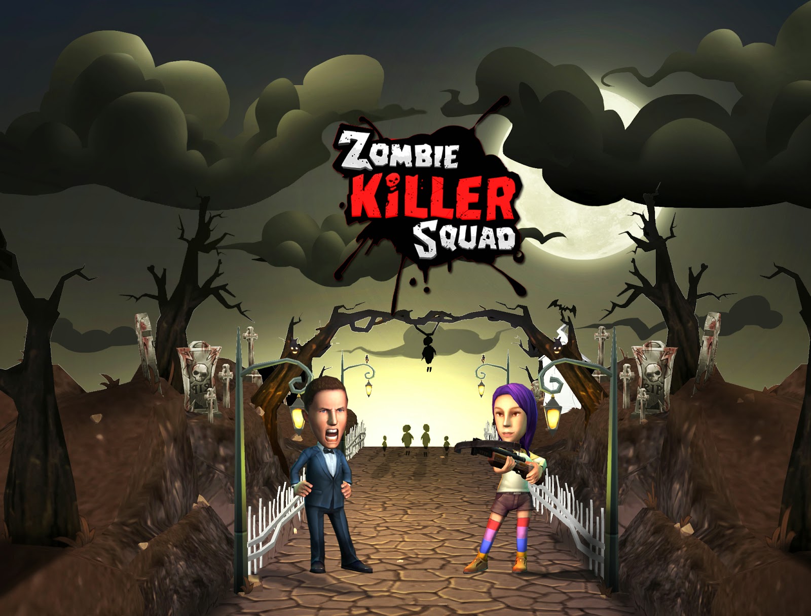 C E C I L K I M : Zombie Killer Squad - Artwork