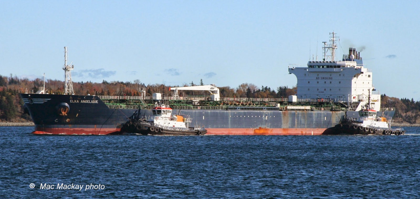 Shipfax: Elka Angelique - arrives to load