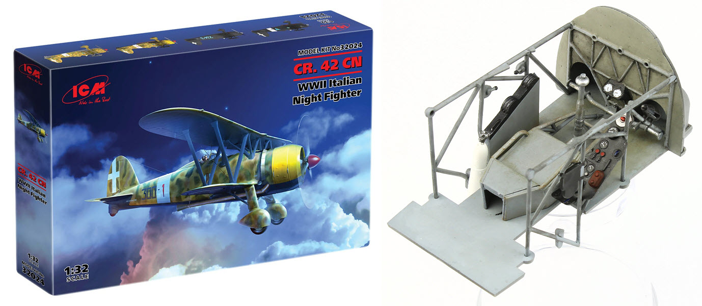 The Modelling News: Build Review Pt.1: 1/32nd scale CR. 42CN WWII ...