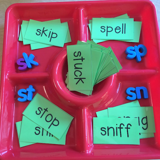 Beginning Consonant Blends - First Grade Centers and More
