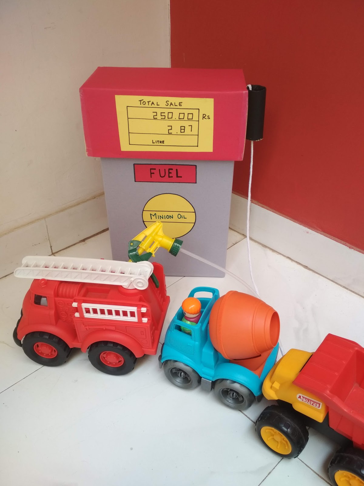 Sonshine Mumma: DIY Fuel Pump | Play Fuel Pump