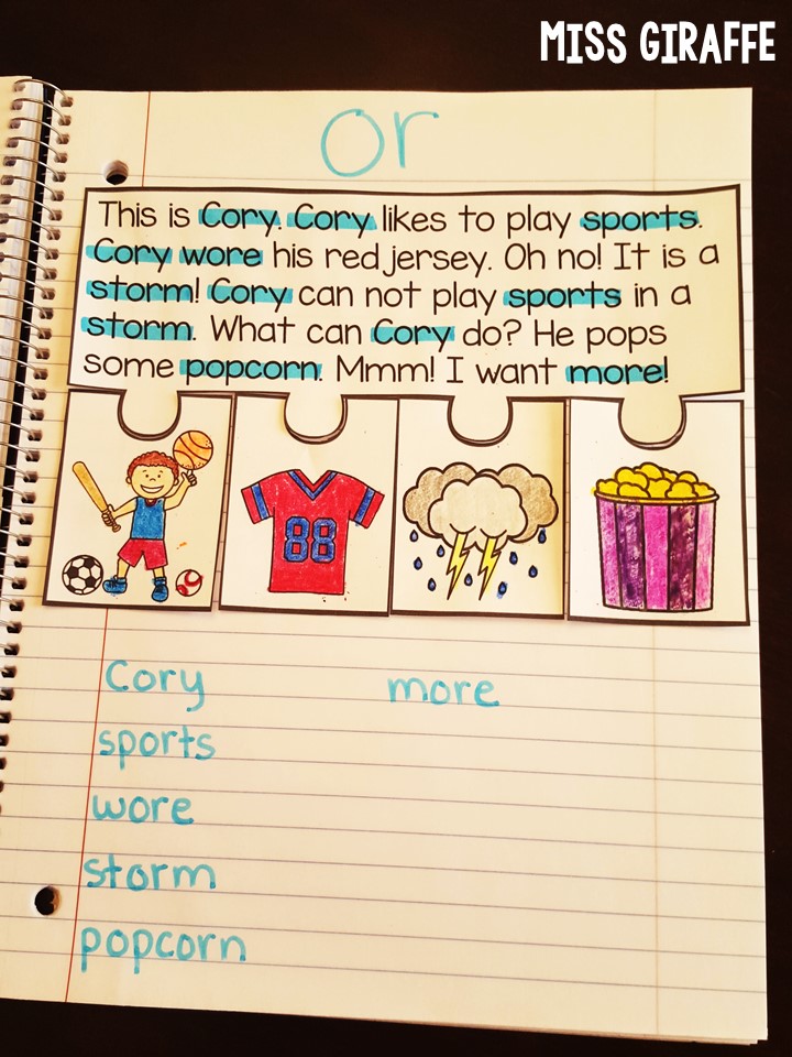 Miss Giraffe's Class: March Writing Activities and Bossy R Activities