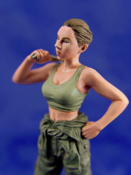 A Haunted Gallery: Grease Monkey- Female mechanic