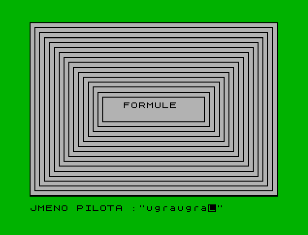 Herní Archeolog: Hra 293: Formule (?)