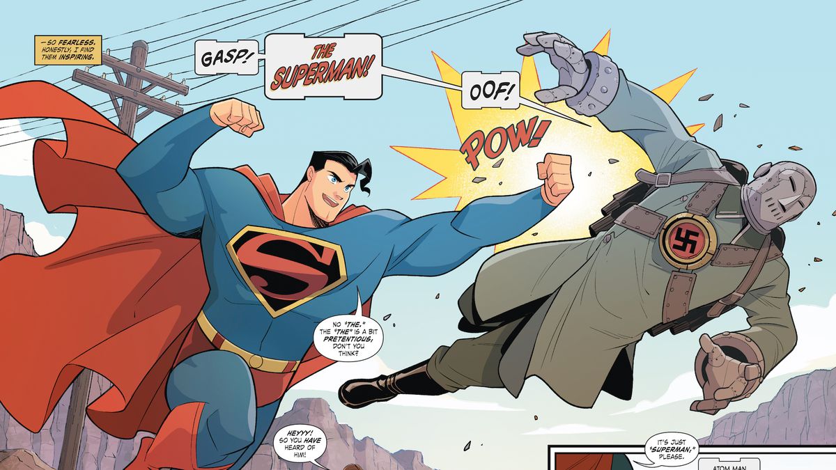Comics N' TooNZ: Superman Smashes The Klan! - A Comic Review and ...